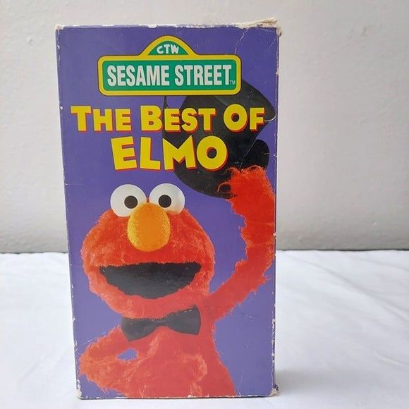 Sesame Street | Media | Ctw Sesame Street The Best Of Elmo Vhs Vintage ...